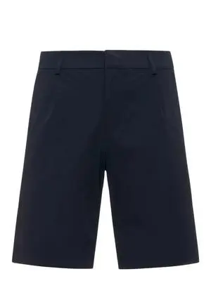K-WAY Belted Front Fastening Casual Shorts - Navy