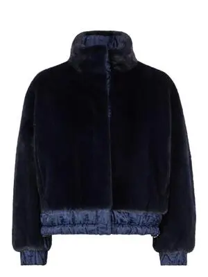 Fendi Reversible Cropped Jacket - Blue