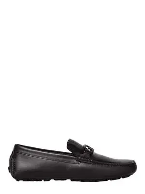 Fendi O'lock Driving Loafers - Black