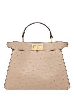 Fendi Peekaboo Iseeu Small Bag - Beige