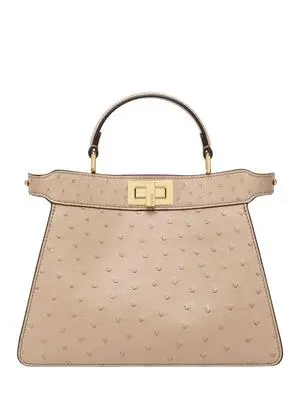 Fendi Peekaboo Iseeu Small Bag - Beige