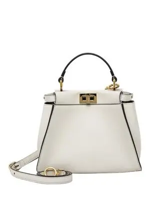 Fendi Peekaboo Mini Bag - White
