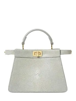 Fendi Fendi Peekaboo ISeeU Petite Bag Grey