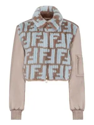 Fendi Short Bomber Jacket - Grey