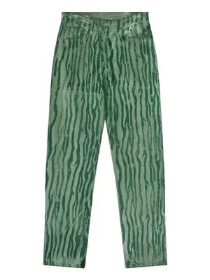 DENIM TEARS Kiss My Grits" Watermelon 501 Jeans - Multicolor