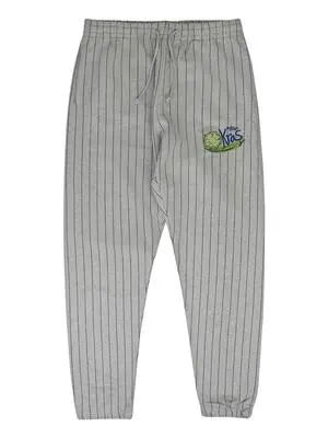 DENIM TEARS Pinstripe Sweatpants - Grey