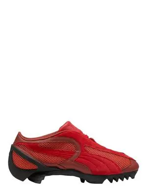 PUMA Beisser Waxed Athletic Sneakers - Red