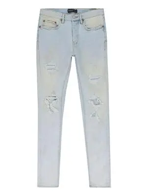 PURPLE BRAND Big Blowout Skinny Jeans - Blue