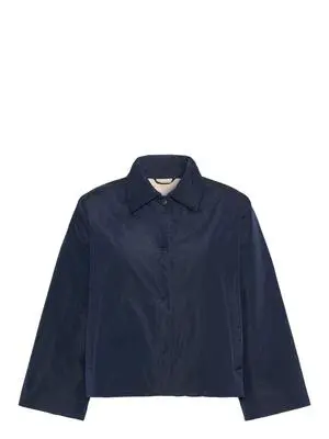 Max Mara Reversible Padded Taffeta Jacket - Navy