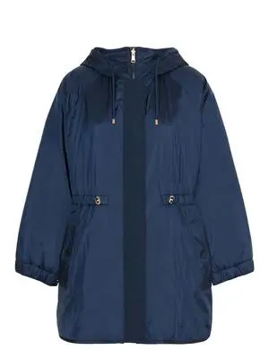 Max Mara Reversible Water-repellent Padded Parka - Navy