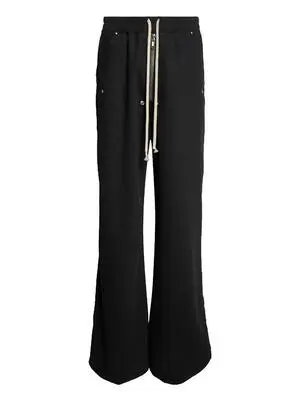 Rick Owens Bela Wide Leg Wool Pants - Black