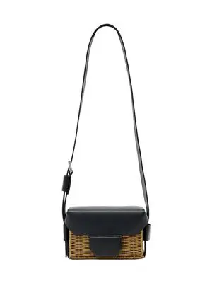 ALLSAINTS AllSaints Monique Wicker Crossbody Bag