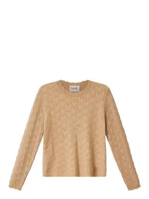 MARANT ETOILE Obeline Alpaca-blend Pullover - Camel