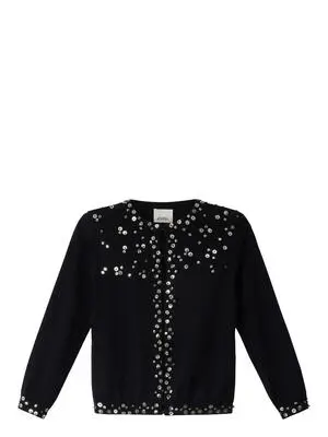 Isabel Marant Étoile Amaria Embellished Cardigan - Black