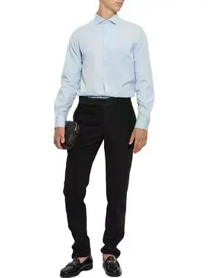 Paul & Shark Soffio Long-sleeve Cotton Shirt - Blue