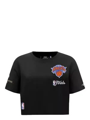 PRO STANDARD Nba Logo Patch T-shirt - Black