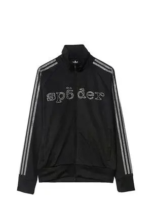 Adidas Sp5der Rhinestone Embellished Track Jacket - Black