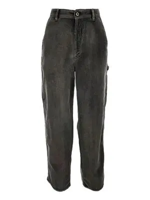 Miu Miu Corduroy Cargo Pants - Grey
