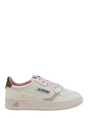 AUTRY Medalist Leather Sneakers - Neutrals