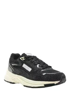 AUTRY Hyperway Glitter-effect Sneakers - Black