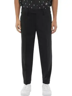 Neil Barrett Zipped Ankle Trousers - Black