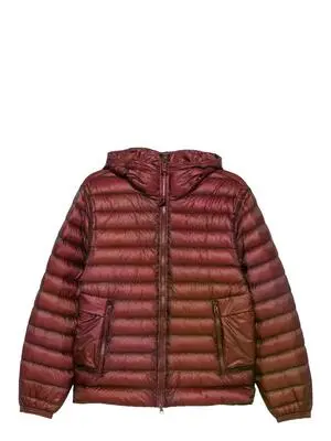 C.P. COMPANY Zip-pocket Quilted Jacket - Red
