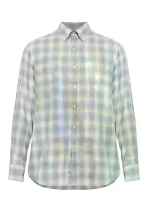 Paul & Shark Check-pattern Button-down Shirt - Neutrals