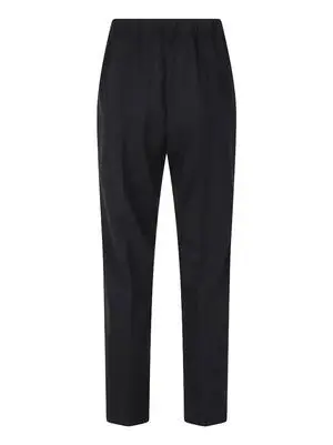 SEMICOUTURE Semicouture Buddy Pressed-Crease Trousers Blue