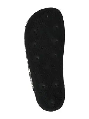 Adidas Adimule Cow-print Mules Black