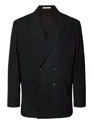 SELECTED Double-breasted Dinner Jacket - Black
