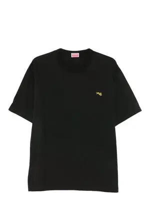 Kenzo Jumping Tiger-patch T-shirt - Black