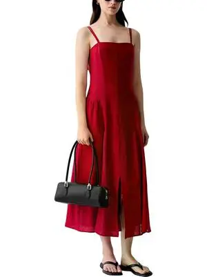 HOSS INTROPIA Hoss Intropia Ailin Midi Dress With Crochet Trim