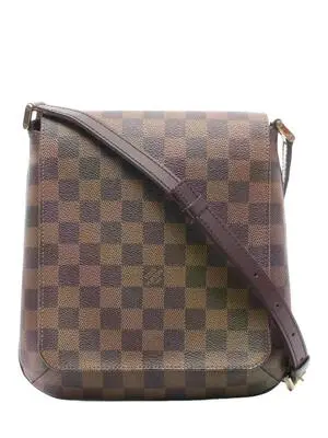 LOUIS VUITTON Damier Ebene Musette Salsa Pm Crossbody Bag - Brown