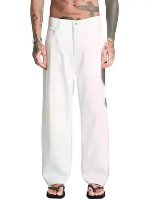 Carhartt Work In Progress Brandon Straight-leg Jeans - White