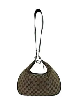 Gucci Gg Canvas Attache Shoulder Bag - Neutrals