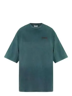 MOSCHINO Embroidered-logo T-shirt