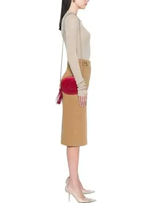 Gucci Soho Chain Crossbody Bag - Red