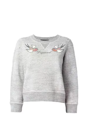Dsquared2 Bird Logo Sweatshirt - Grey