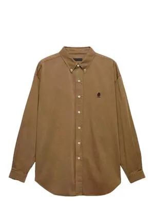Prada Cotton Shirt - Brown