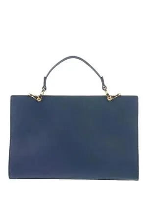 Moschino Love Chain-link Small Bag - Blue