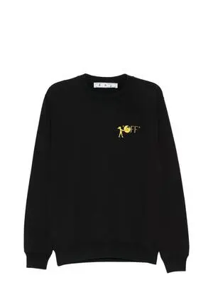 Off-White Logo-print Sweatshirt - Black