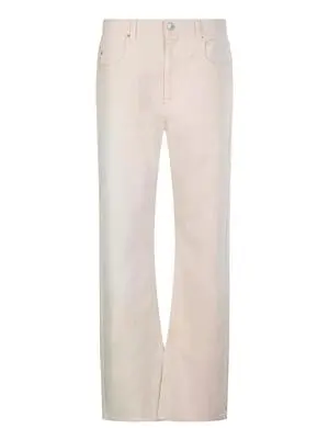MARANT ETOILE Belvira Straight-leg Jeans - Neutrals