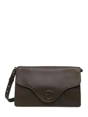 COCCINELLE Softy Logo-embossed Shoulder Bag - Brown