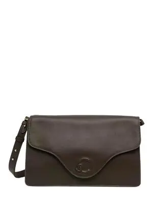 COCCINELLE Softy Logo-embossed Shoulder Bag - Brown