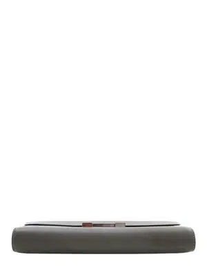 Hermès Epsom Constance Long To Go Wallet Crossbody Bag - Grey