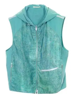 Hermès Hooded Reversible Gilet - Blue