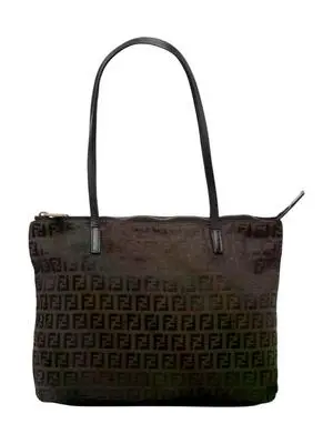 FENDI Fendi Zucchino Canvas Tote Bag