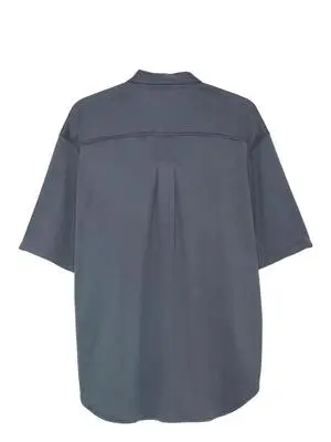 Giorgio Armani Chest-pocket Short-sleeve Shirt - Blue