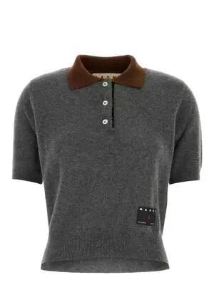 MARNI Marni Cashmere Polo Shirt