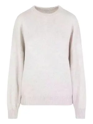 Brunello Cucinelli Sequin-embellished Drop-shoulder Sweater - Neutrals